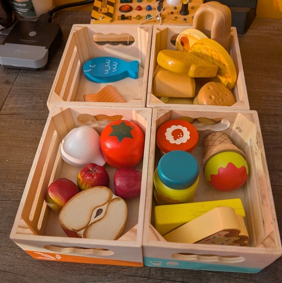 Melissa & Doug | Toys | Melissa And Doug Mix Of Wooden Play Food Set ...